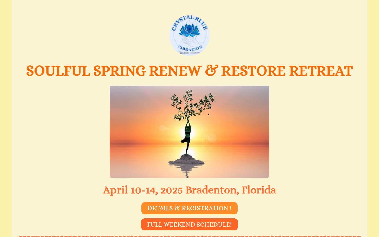 Soulful Spring Renewal Retreat
